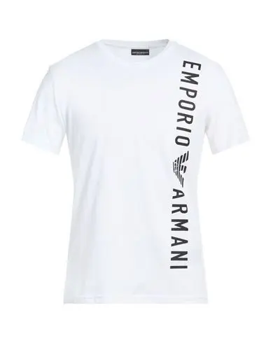 Emporio Armani Swimwear T-shirt Bright Size Cotton - White