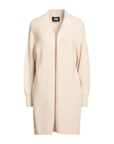 Alpha Studio Long Sleeve Bouclé Knit Cardigan