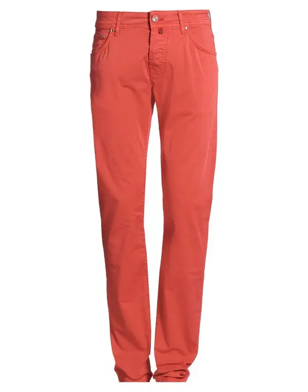 JACOB COHЁN Casual Twill Pants - Red