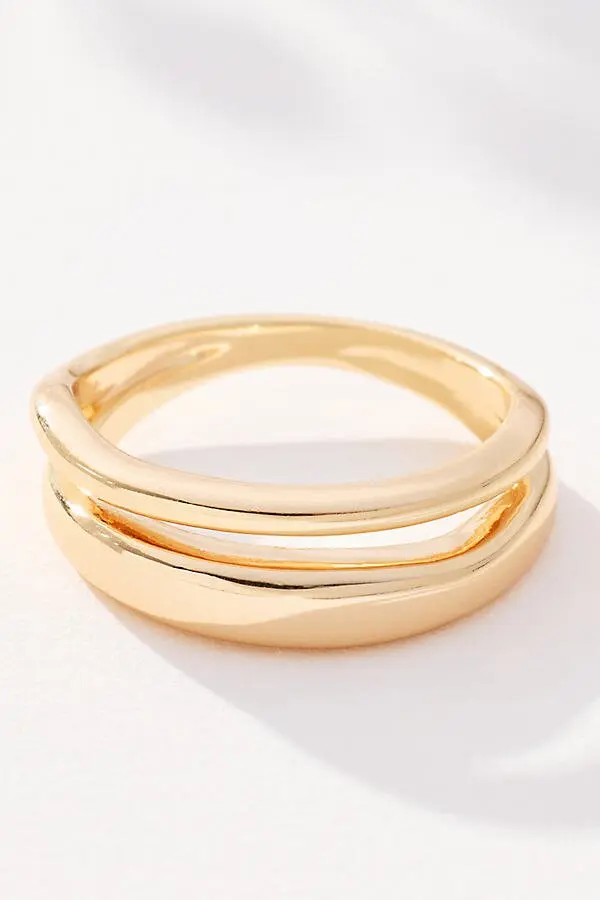 Anthropologie Layered Stacking Ring