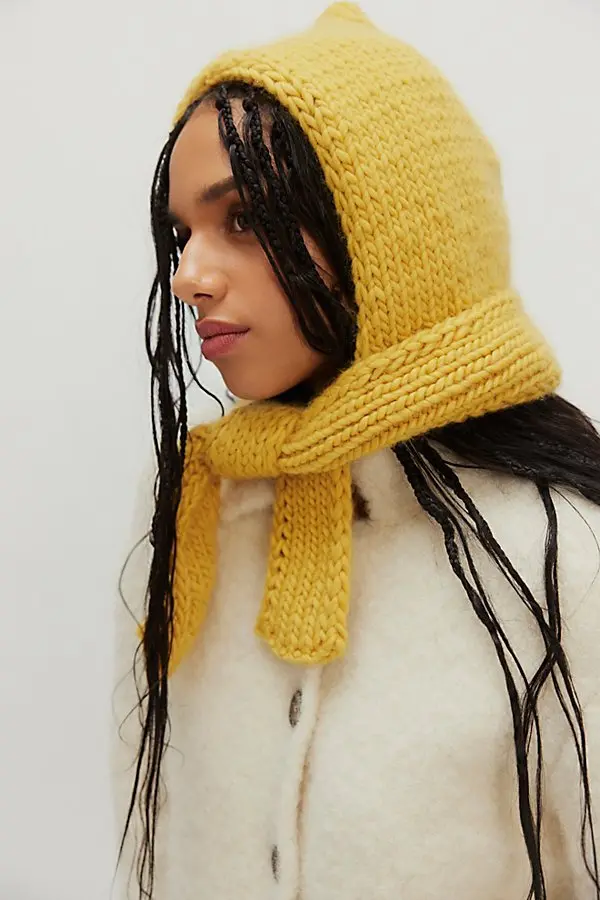 HJK STUDIO Wool Hood - Honey