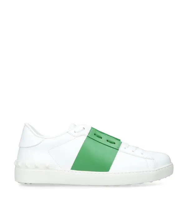 Valentino Garavani Leather Open Sneakers