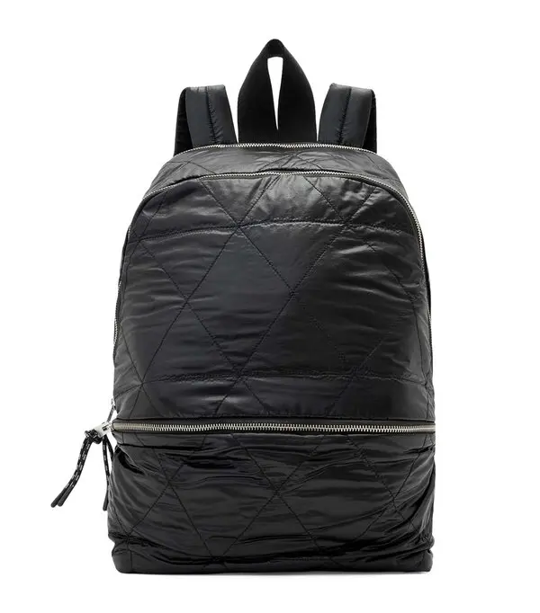 ALLSAINTS Quilted Finn Puffer Backpack - Black