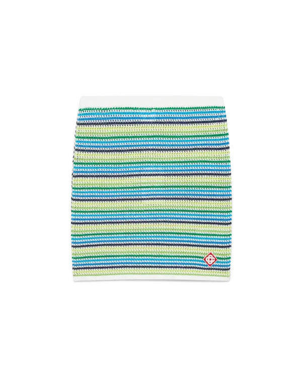 Casablanca Stripe Mini Skirt - Multicolor