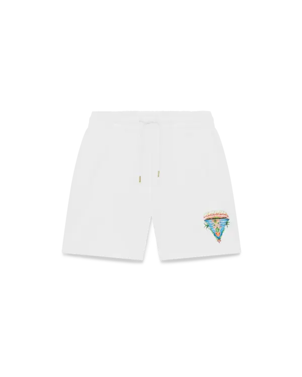 Casablanca Innocence Triangle Sweatshorts - Multicolor