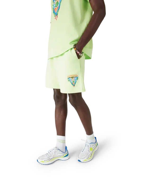 Casablanca Innocence Triangle Sweatshorts - Multicolor