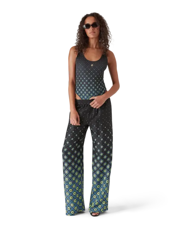 Casablanca Monogram Printed Swimsuit
