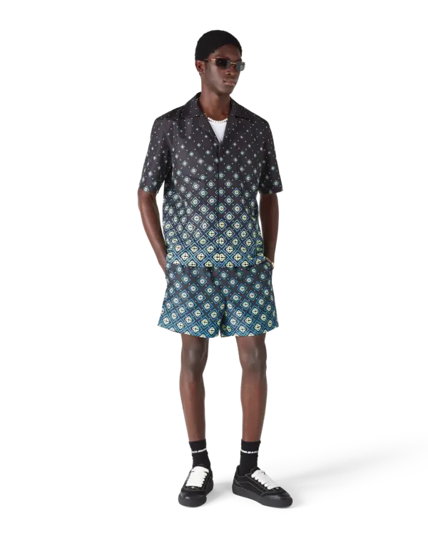 Casablanca Monogram Print Swim Shorts