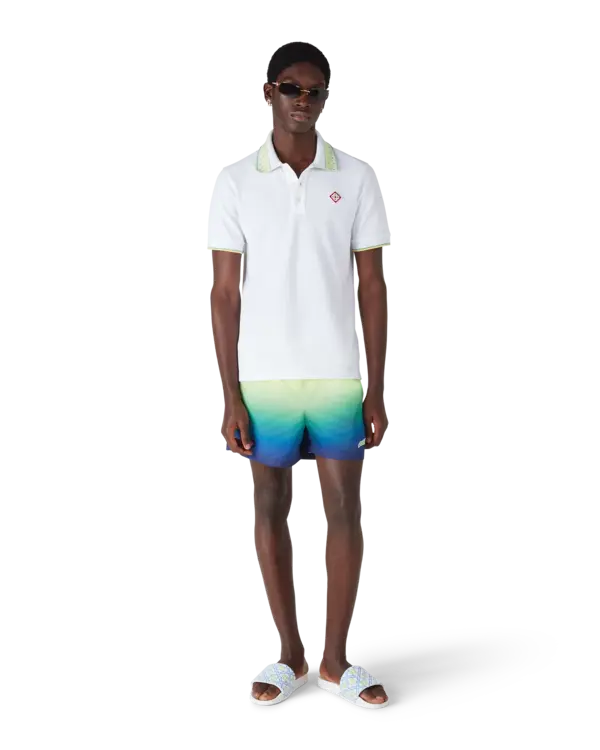 Casablanca Gradient Monogram Swim Shorts - Multicolor