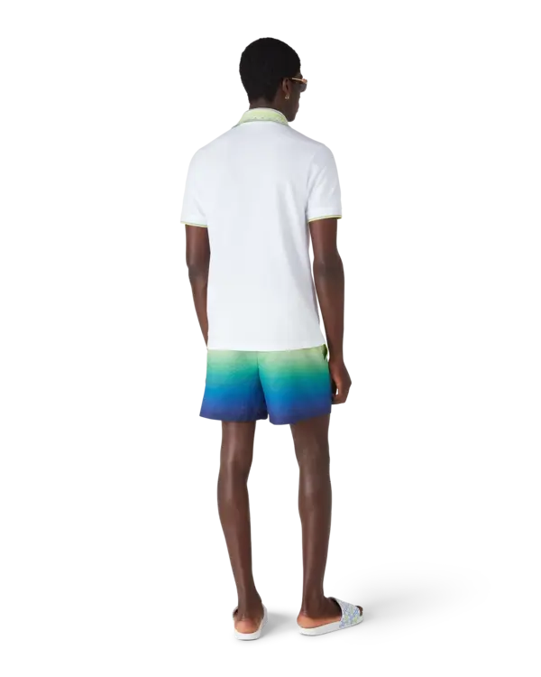 Casablanca Gradient Monogram Swim Shorts - Multicolor