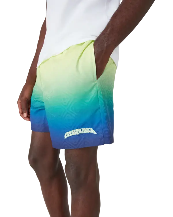 Casablanca Gradient Monogram Swim Shorts - Multicolor