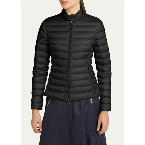 Moncler Igelle Slim Short Down Jacket - Black