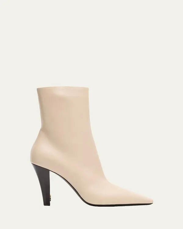Saint Laurent Jill Leather Booties