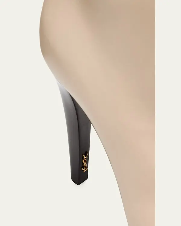 Saint Laurent Jill Leather Booties