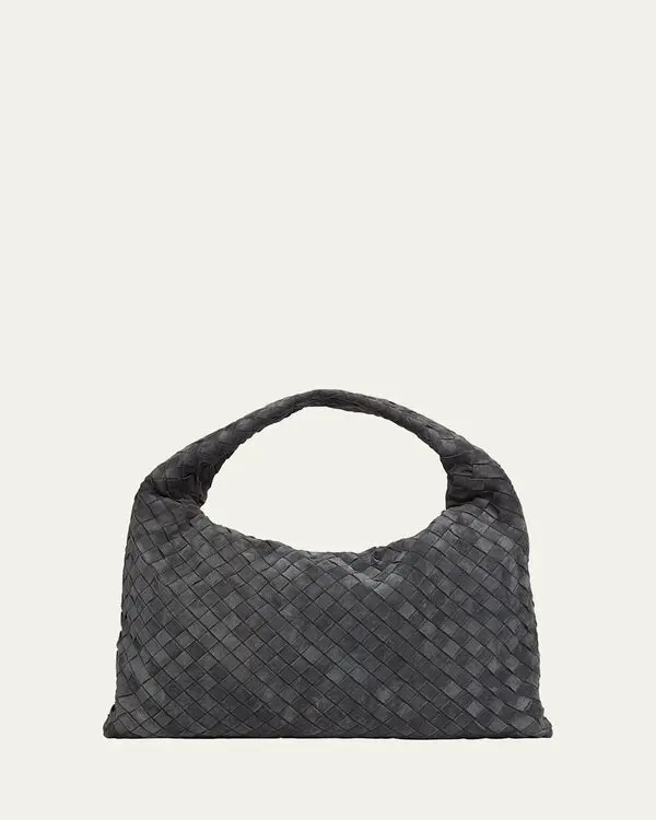 Bottega Veneta Small Hop Shoulder Bag - Graphite