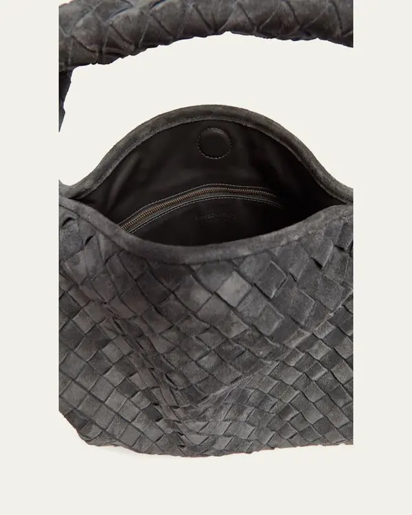 Bottega Veneta Small Hop Shoulder Bag - Graphite