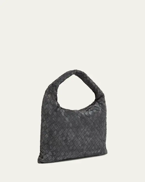 Bottega Veneta Small Hop Shoulder Bag - Graphite
