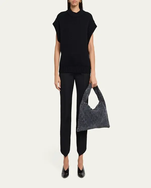 Bottega Veneta Small Hop Shoulder Bag - Graphite