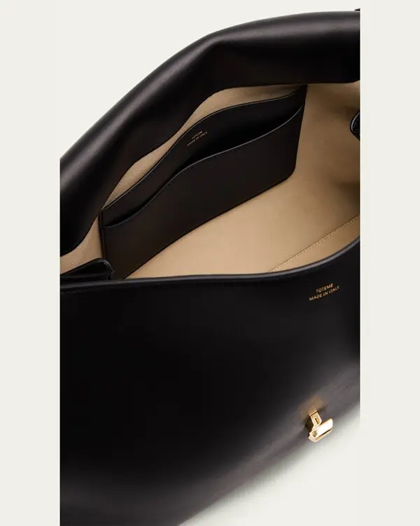 TOTEME T-lock Leather Satchel