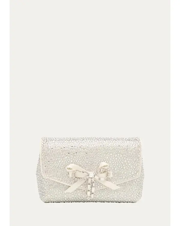 JIMMY CHOO Soft Bow Mini Clutch