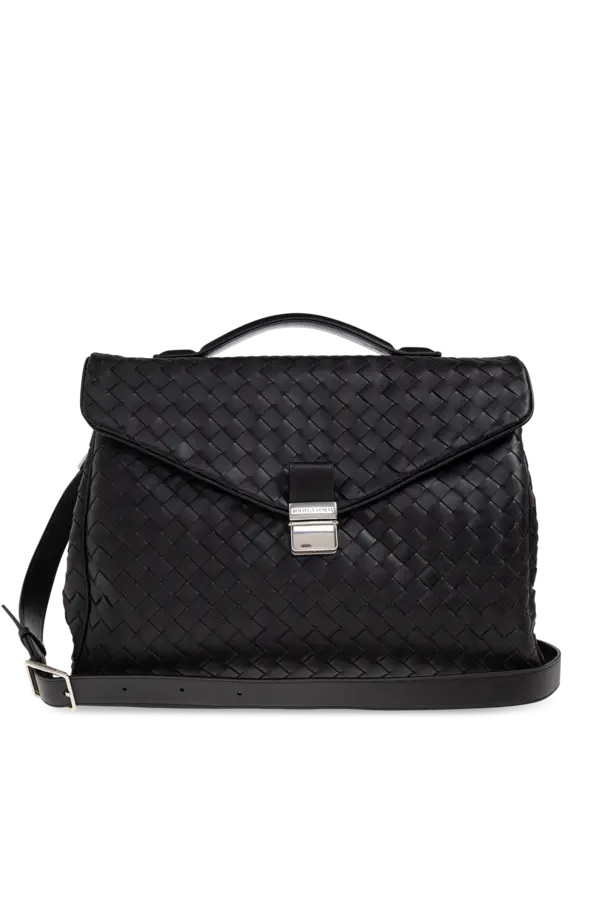 Bottega Veneta Archivist Briefcase - Black
