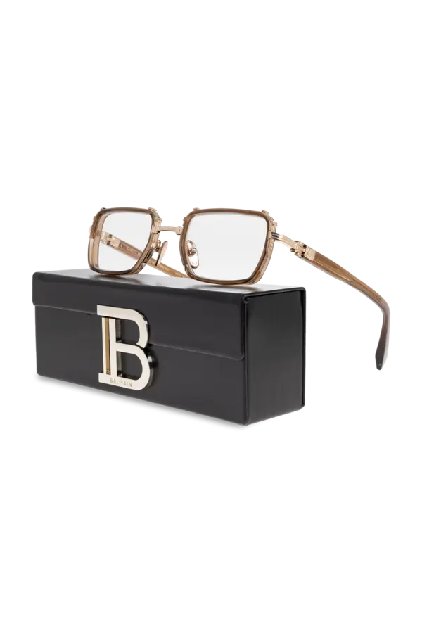 Balmain Saint Jean Rectangle Eyeglasses