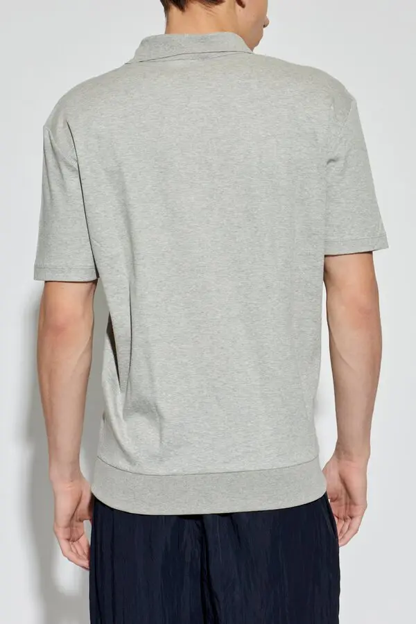 Giorgio Armani Polo With Embroidered Logo