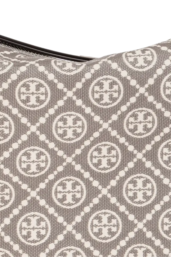 Tory Burch T Monogram Small Shoulder Bag - Grey