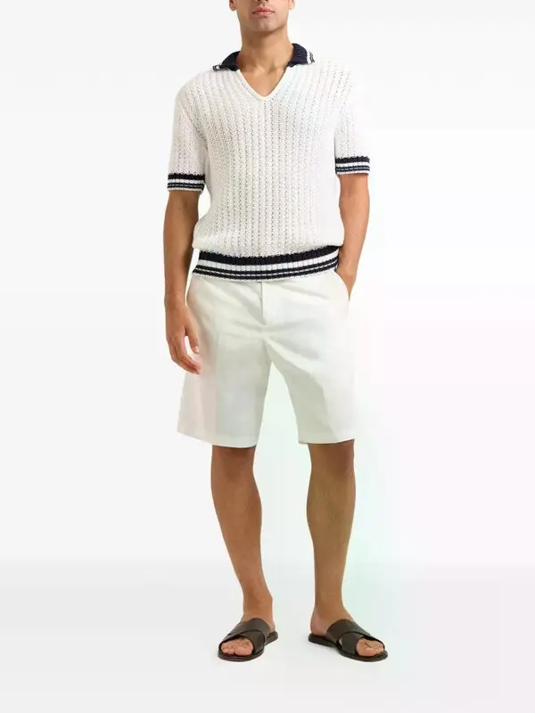 Orlebar Brown Swift Crochet-knit Top