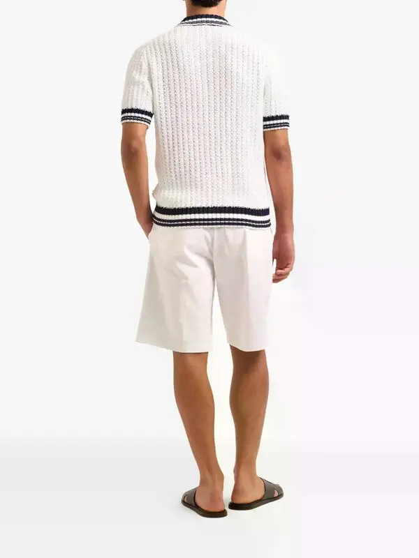 Orlebar Brown Swift Crochet-knit Top