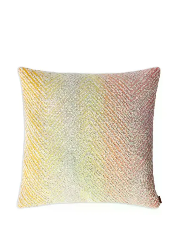 Missoni Chevron-pattern Cushion - Neutrals