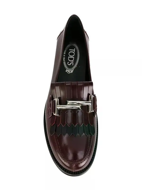 TOD'S Fringed Leather Loafer