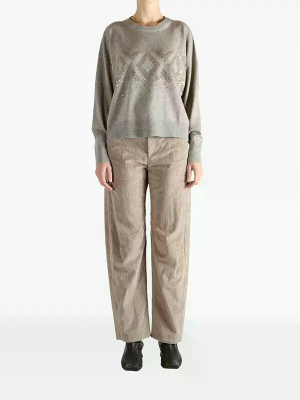 Brunello Cucinelli Sequin-embellished Sweater