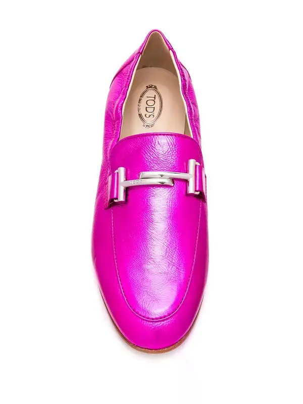 TOD'S Elasticated Logo Loafers