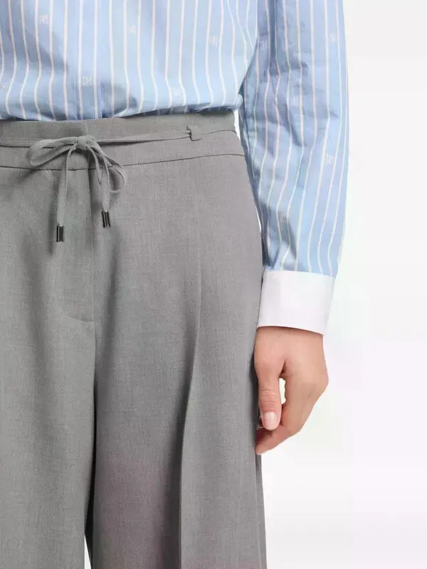 Hugo Drawstring-fastening Pleated Trousers