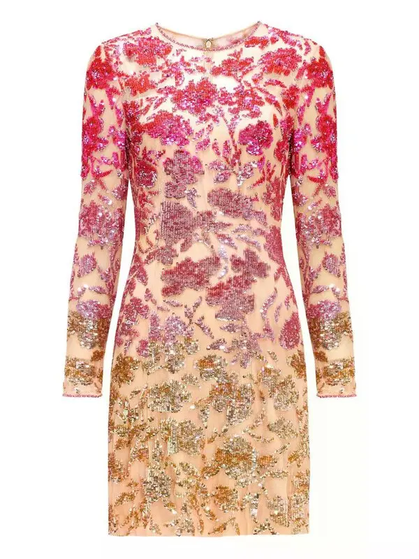 Jenny Packham Jazz Sequin-embellished Mini Dress