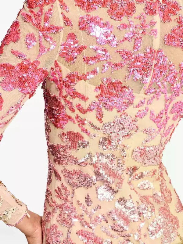 Jenny Packham Jazz Sequin-embellished Mini Dress