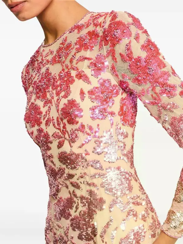 Jenny Packham Jazz Sequin-embellished Mini Dress