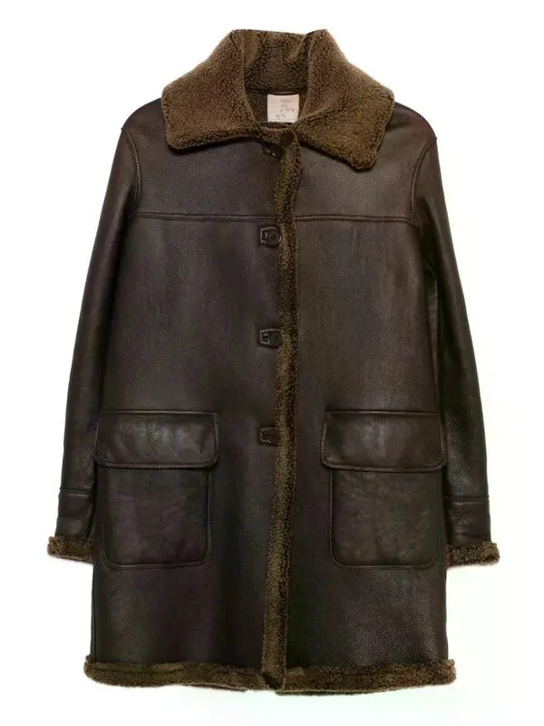 ROMEO GIGLI 1997-1998 Shearling Collar Coat