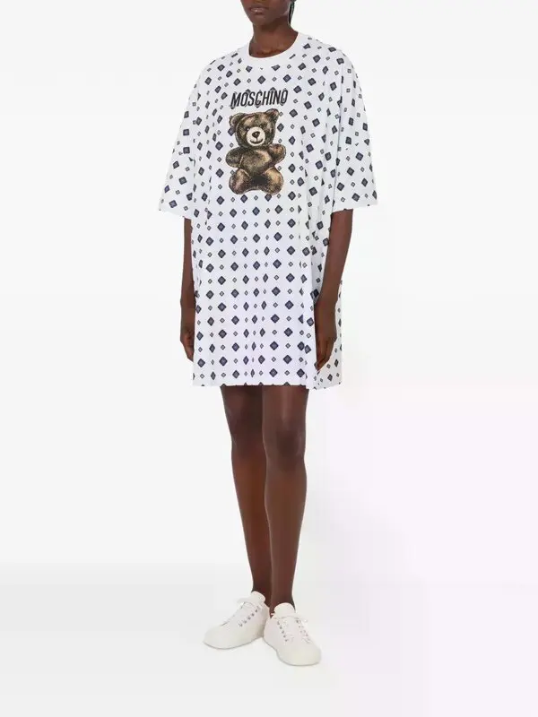 Moschino Printed Mini Dress