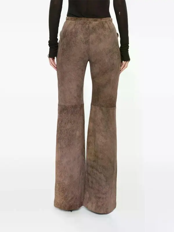 ROMEO GIGLI 1990s Suede Trousers