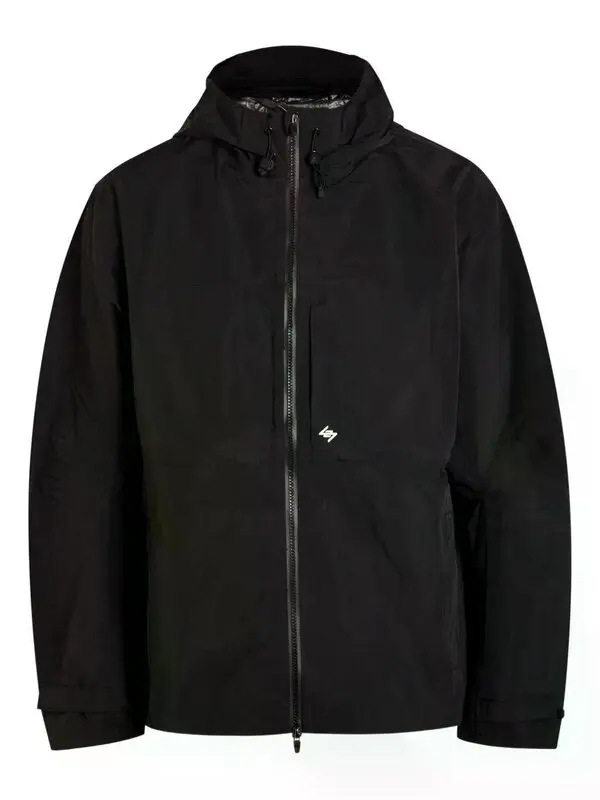 REPRESENT 247 Hooded Zip Jacket - Black