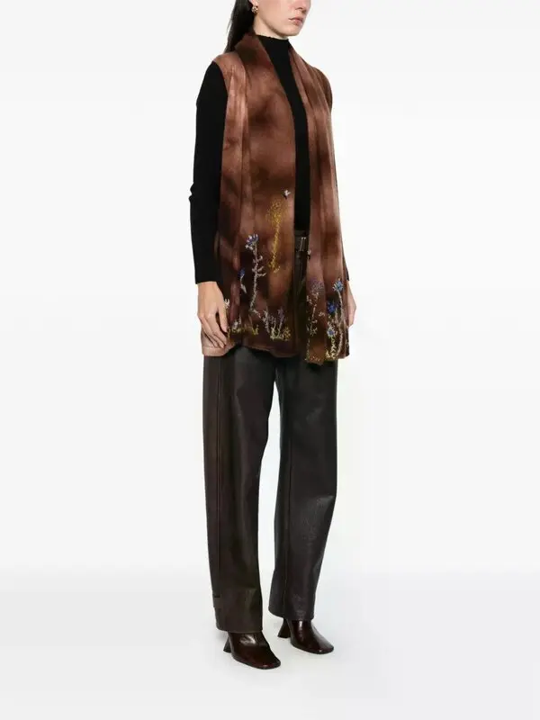 A.N.G.E.L.O. VINTAGE CULT Upcycled Embroidered Cashmere Coat
