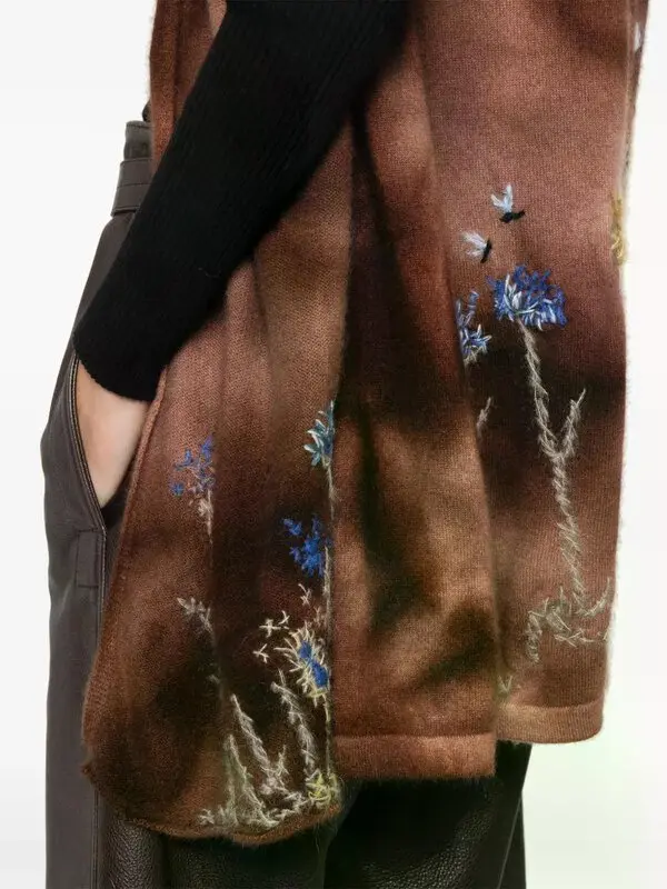 A.N.G.E.L.O. VINTAGE CULT Upcycled Embroidered Cashmere Coat