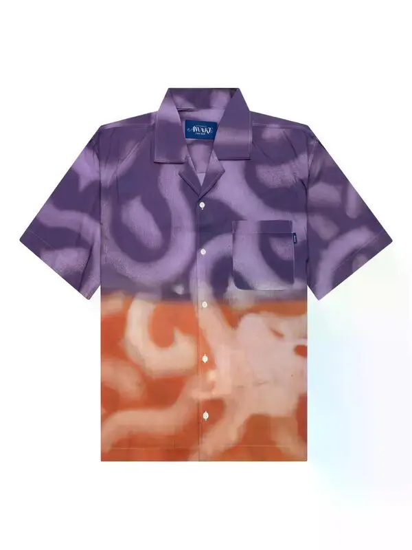 AWAKE NY Dip-dyed Shirt - Purple
