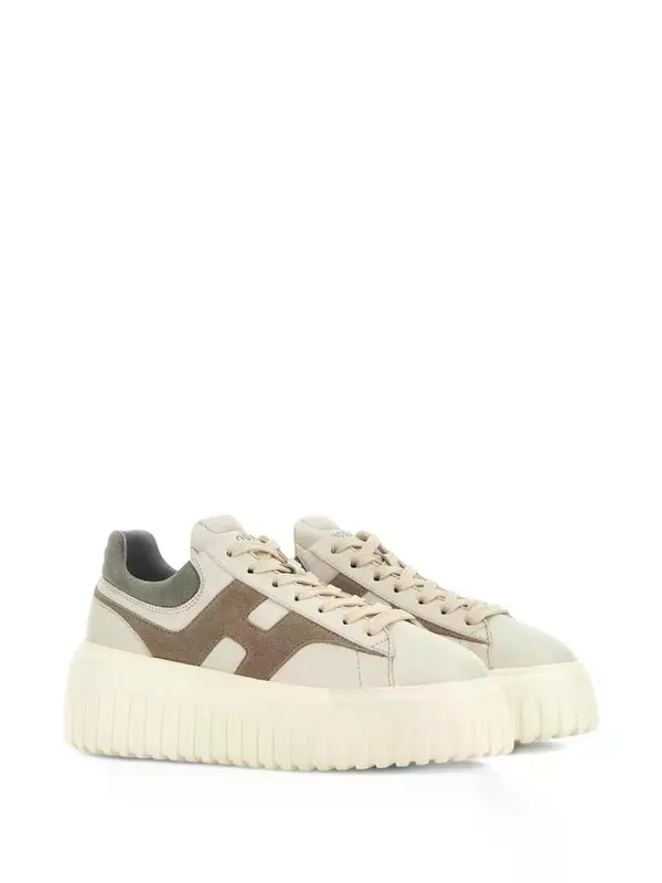 Hogan H-stripes Sneakers - Neutrals