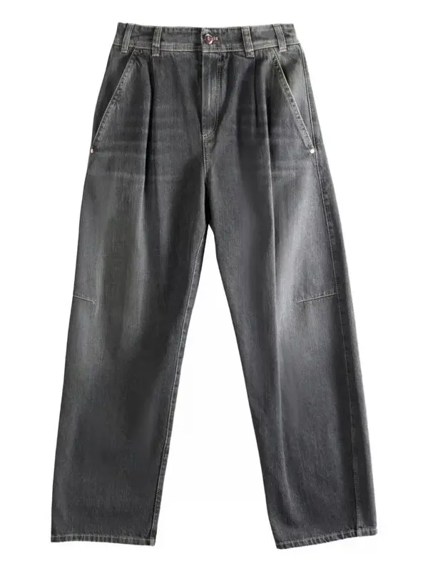 Brunello Cucinelli Pleated Jeans
