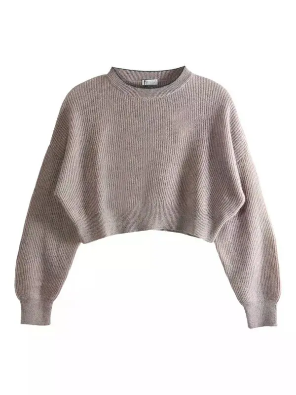 Brunello Cucinelli Ribbed Knit Sweater