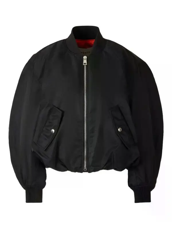 Givenchy High Collar Flap Pocket Coat