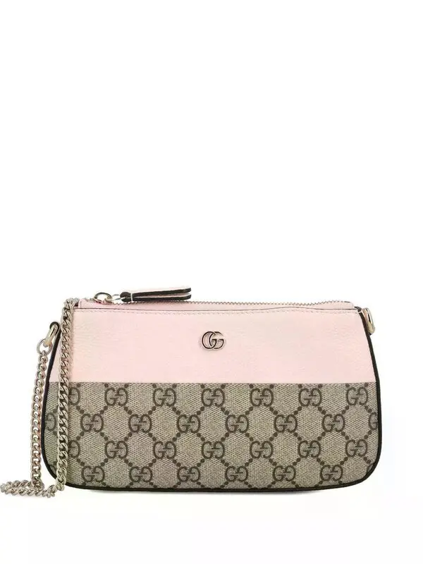 Gucci Mini Gg Marmont Bi-colour Shoulder Bag